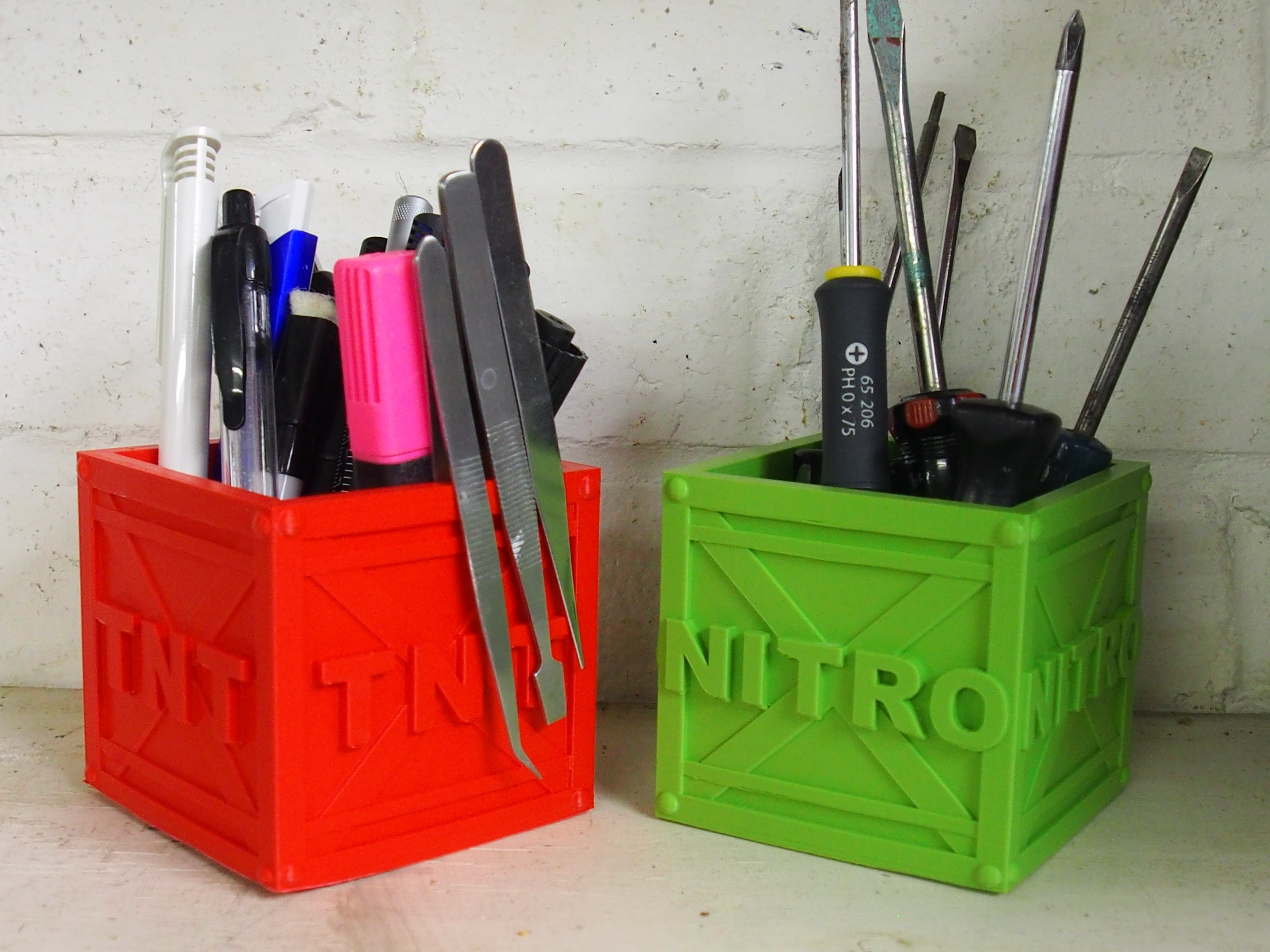 Free STL file Crash Bandicoot Plant Pot Crates 🌿 ・3D printer design to ...