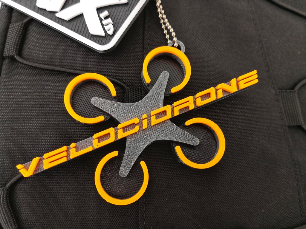 Free 3D file Velocidrone Keychain 🗝️ ・3D printable object to download・Cults