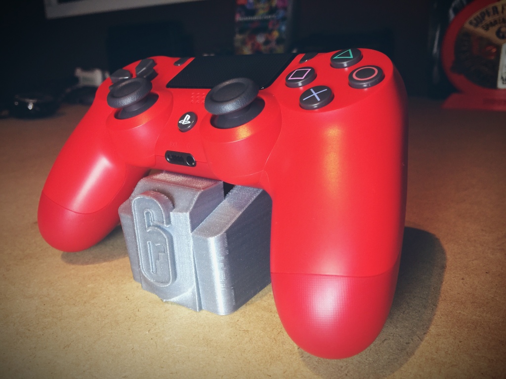 免费 3D 文件 Rainbow Six Siege PS4 Controller Stand - Wall Mount R6S 🌈 ・可下载 ...