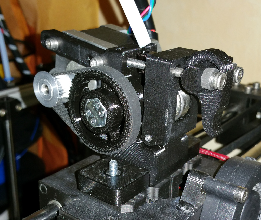 Fichier 3D gratuit Extrudeuse compacte à entraînement par courroie 🔧 ...