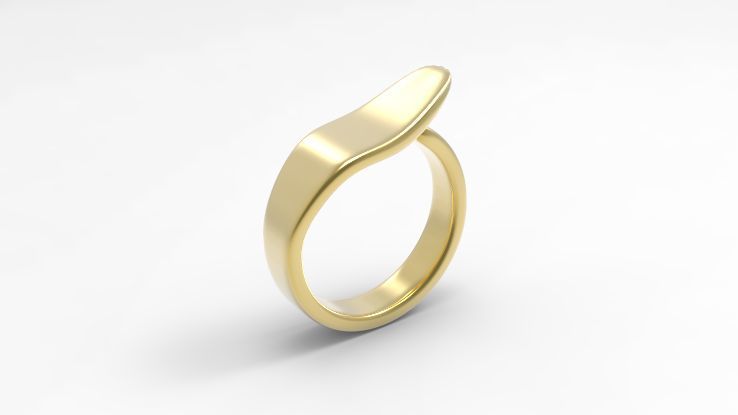 Free STL file Ring Language 💍 ・3D print design to download・Cults