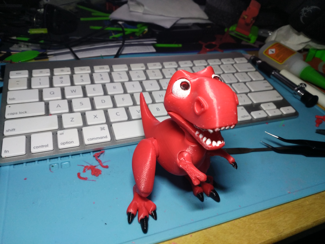 T-Rex mini imprimé en 3D・Cults