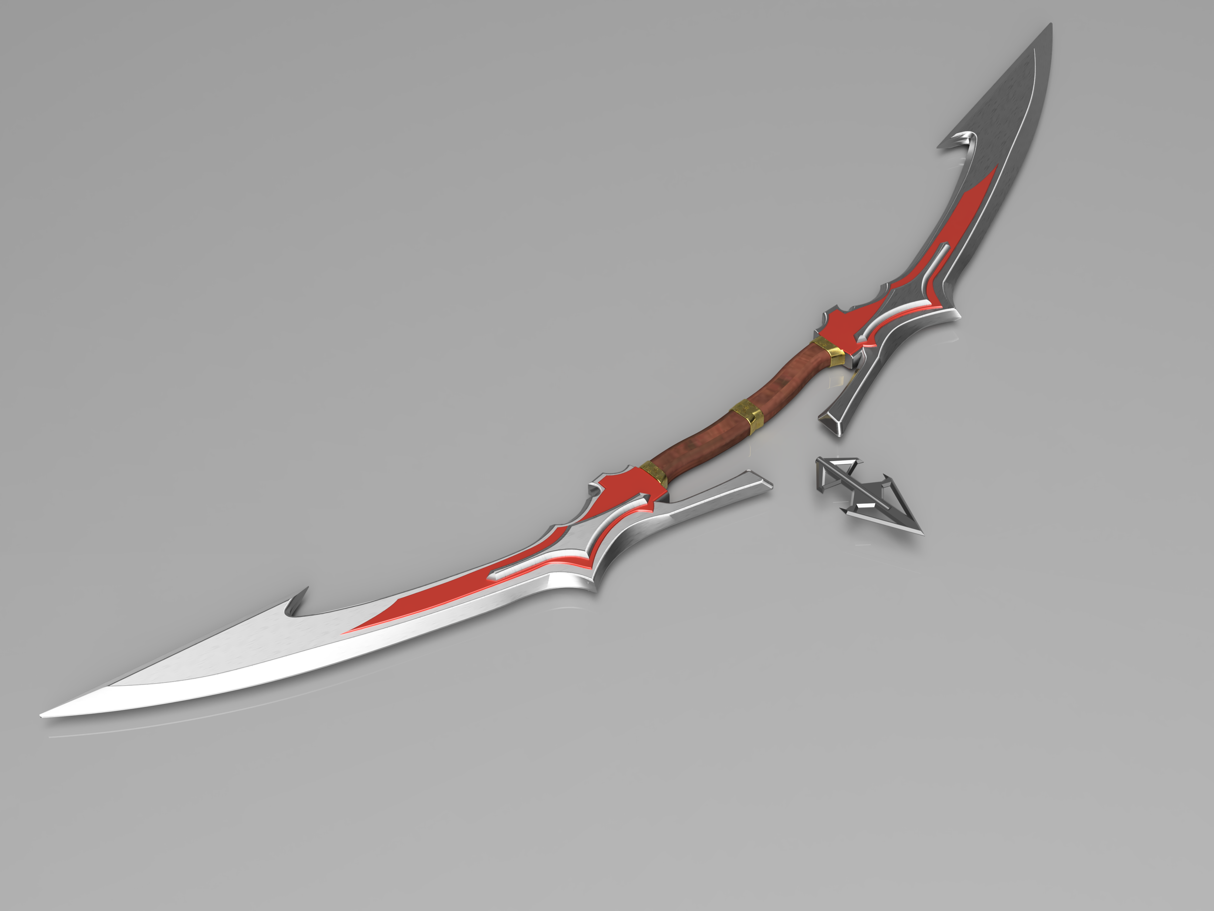 🍂 RWBY: Cinder Fall Midnight Bow・ STL File for 3D printing・Cults