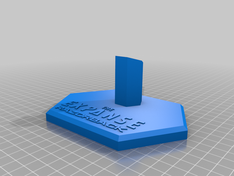 Free STL file The Expanse Razorback w/stand 🎲 ・3D print model to ...