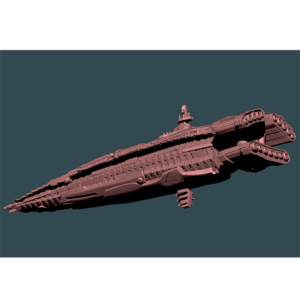 🚀 SPACESHIP N°7・ STL File for ・Cults