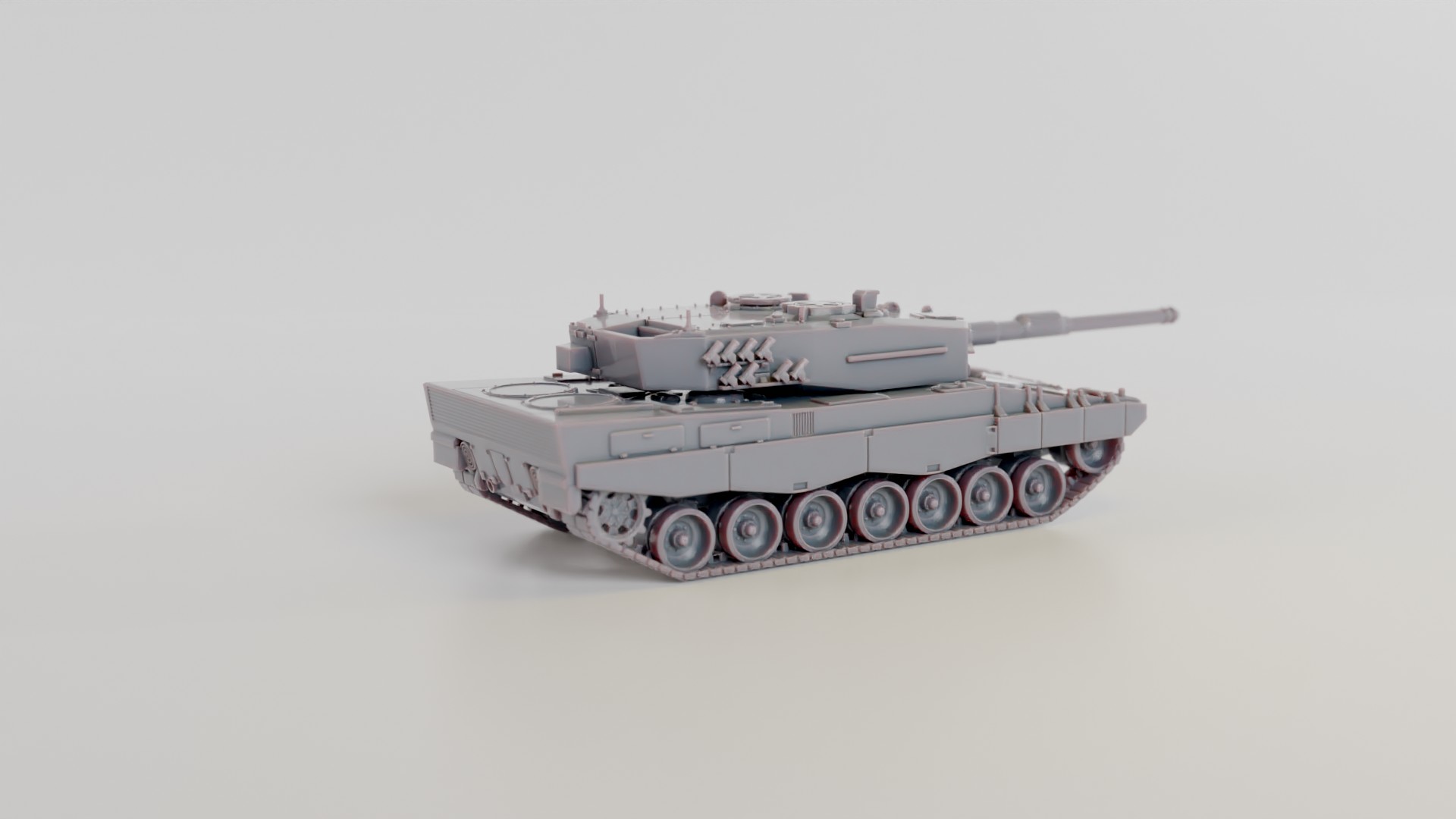 🐆 Leopard 2 A4 MBT・ STL File for 3D printing・Cults