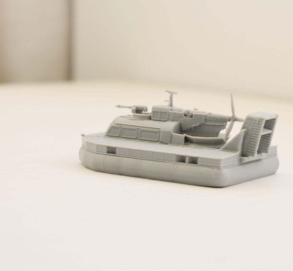 🪖 Patrol Air Cushion Vehicle (PACV Hovercraft)・ STL File for ・Cults