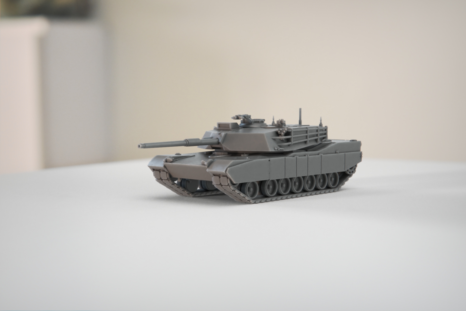🪖 M1 Abrams MBT・ 3D File for ・Cults