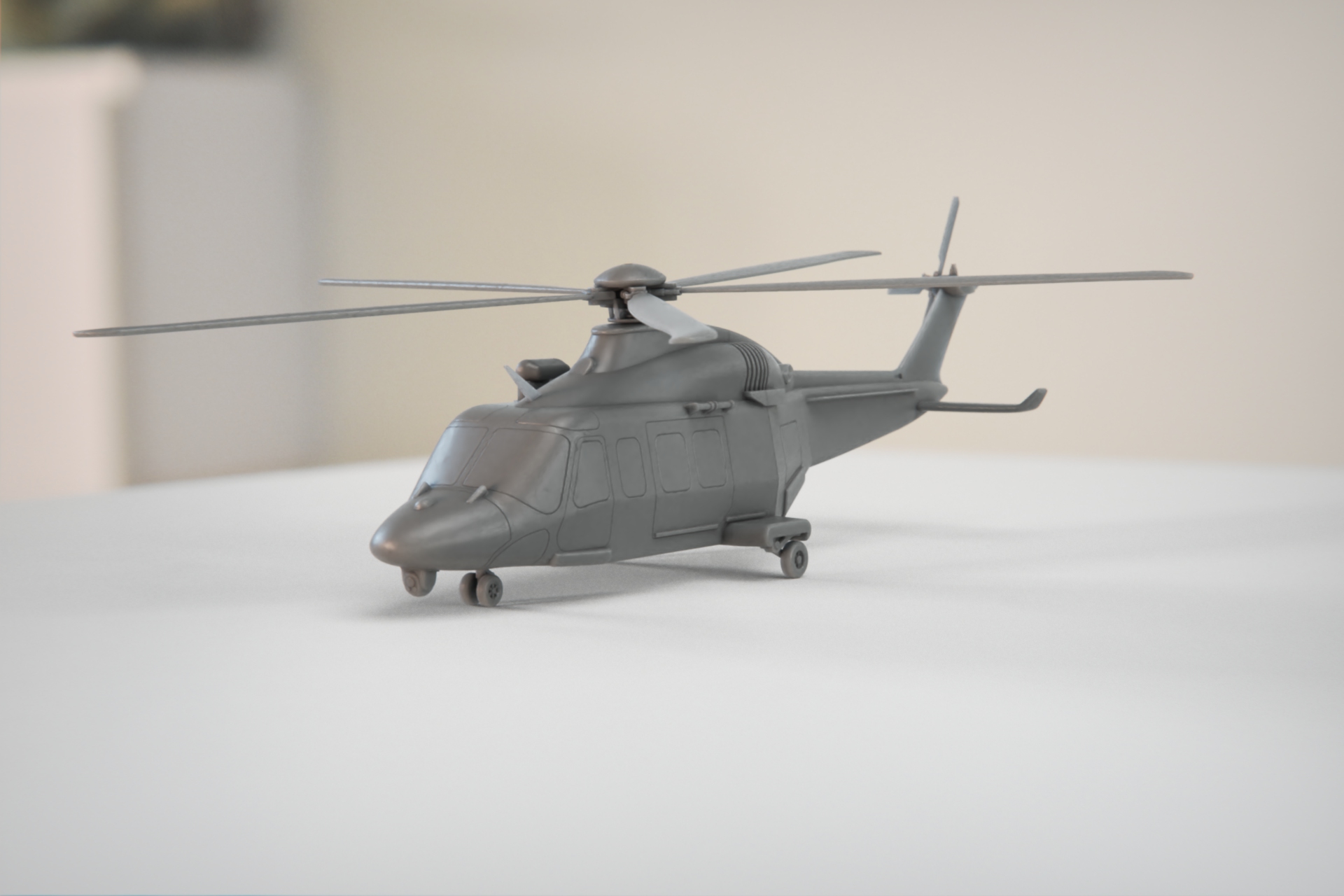 🚁 Agusta Westland AW139 Helicopter 1:64 scale model・ STL File for 3D ...