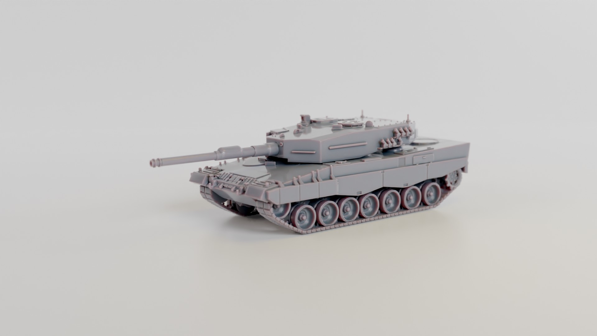 🐆 Leopard 2 A4 MBT・ STL File for 3D printing・Cults