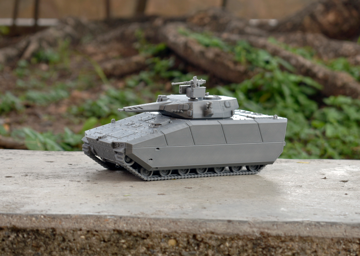 3D file Hanwha AS21 Redback IFV 🪖 ・Model to download and 3D print・Cults