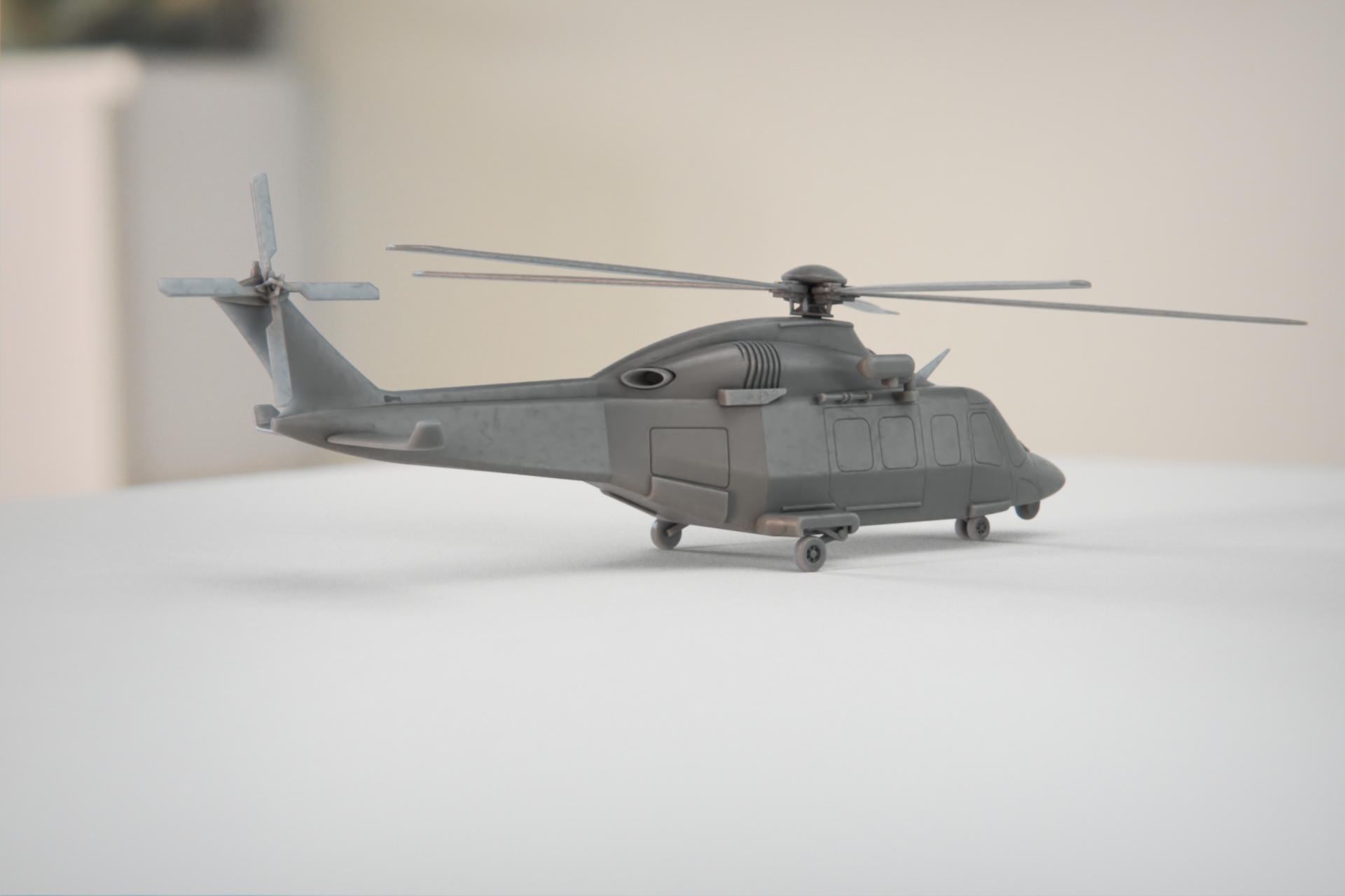 🚁 Agusta Westland AW139 Helicopter 1:64 scale model・ STL File for 3D ...