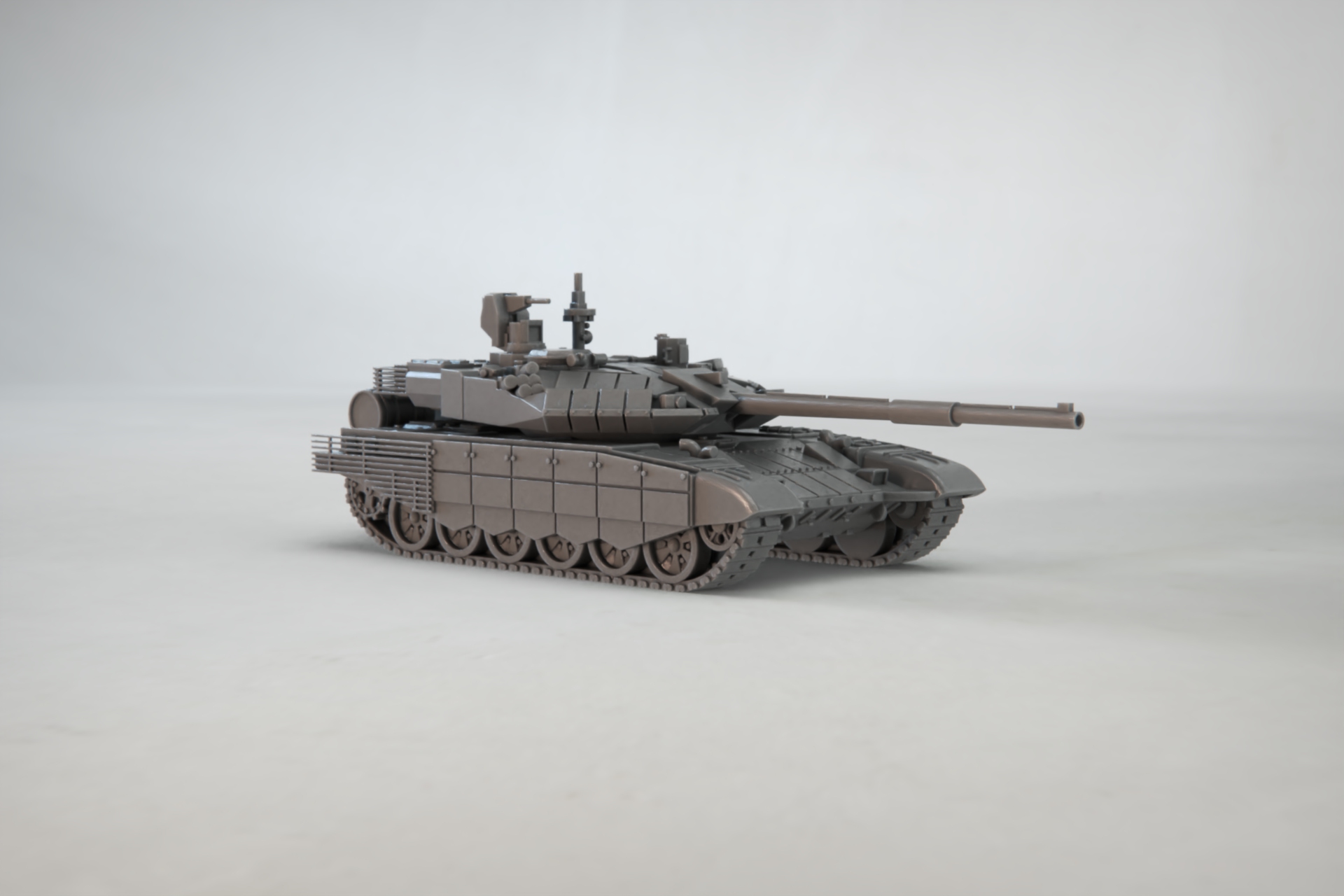 🪖 T90 AM MBT・ 3D File for ・Cults