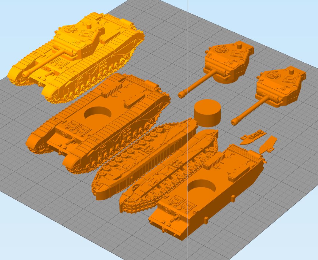 🤴 A43 Black Prince・ 3D File for ・Cults