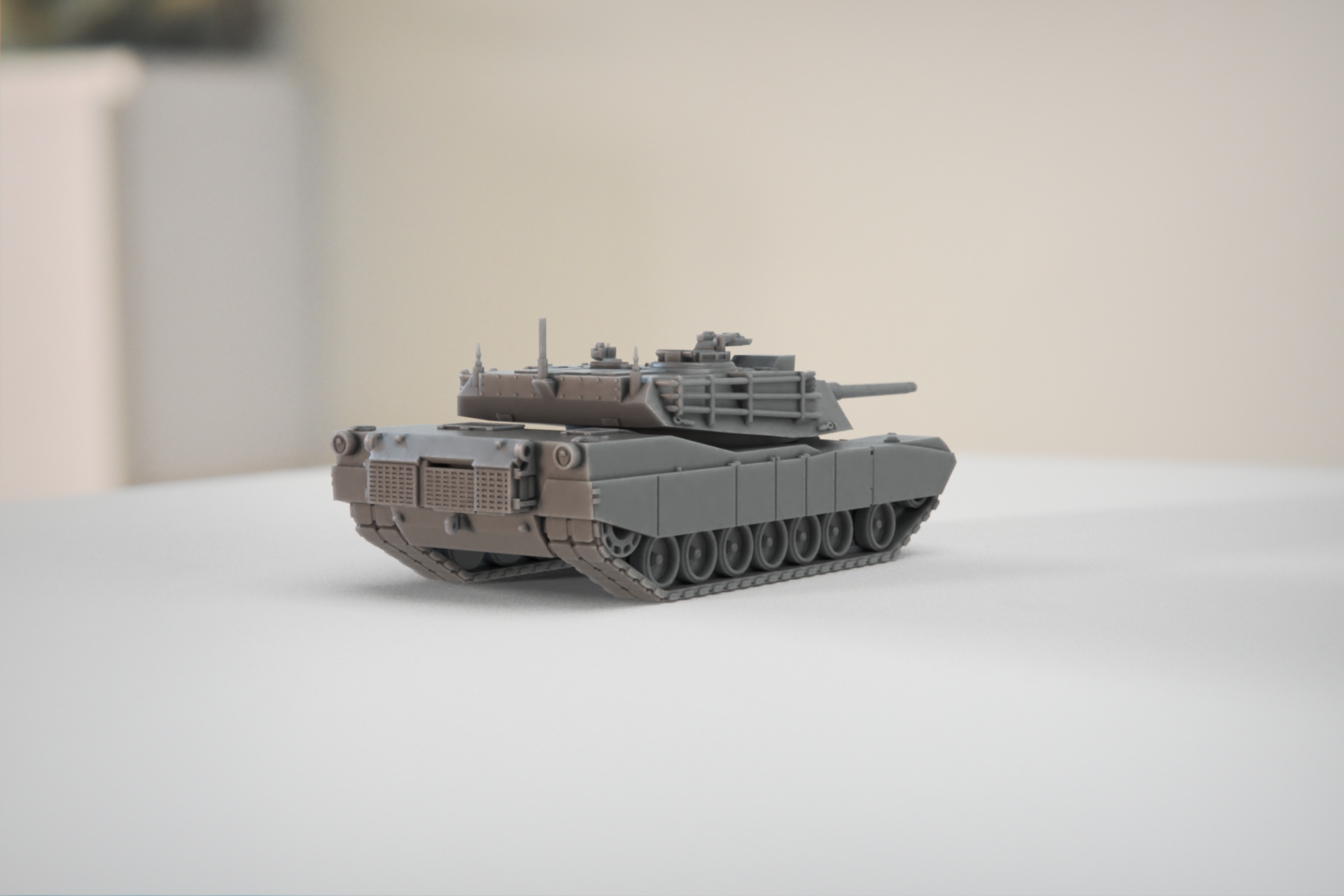 🪖 M1 Abrams MBT・ 3D File for ・Cults