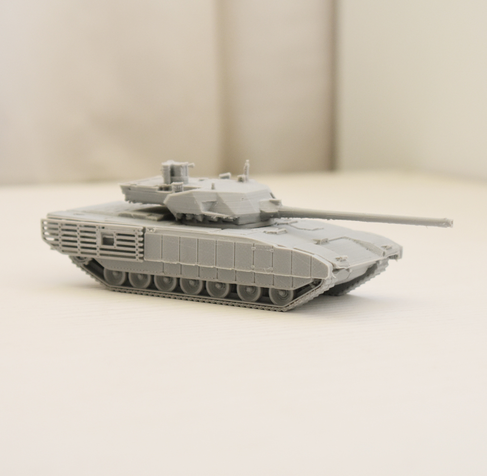 STL file T-14 ARMATA "OBJECT 148" RUSSIAN MBT 🪖 ・3D printer design to download・Cults