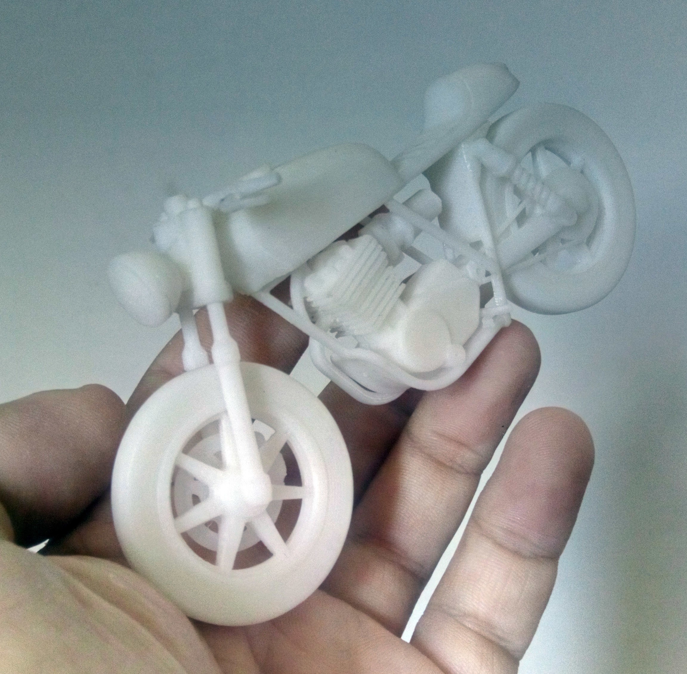 Free STL file Moto Cafe Racer scalemodel 🏍️ ・3D print model to download ...