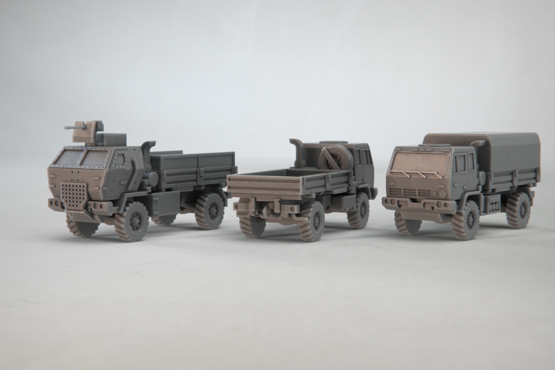 🚚 M1078 LMTV Light Utility Truck (Armored and Regular)・ 3D File for ・Cults