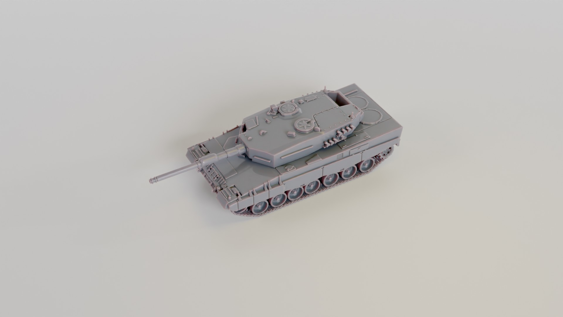 🐆 Leopard 2 A4 MBT・ STL File for 3D printing・Cults