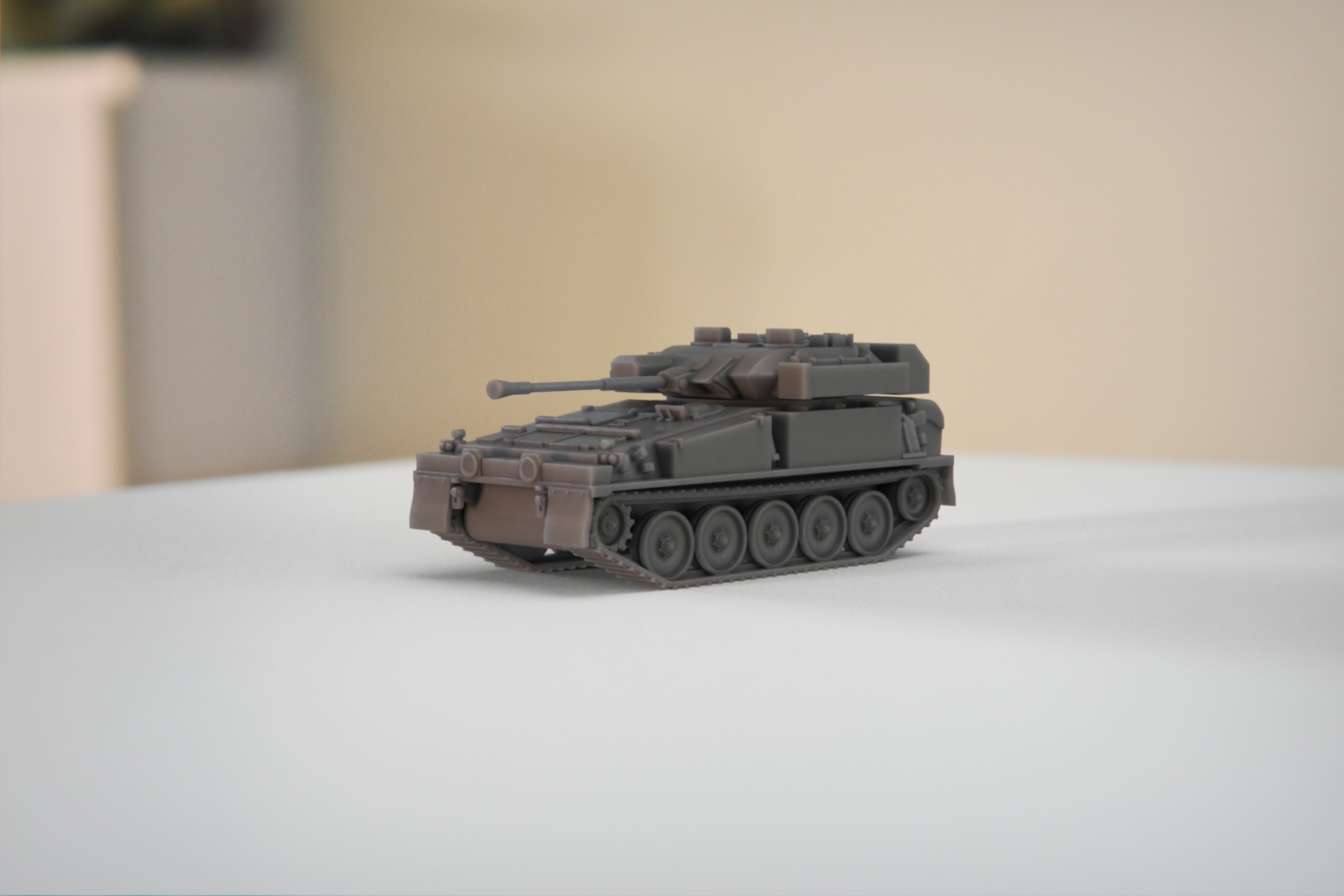3D file FV107 Scimitar Light Tank 🪖・3D printable model to download・Cults
