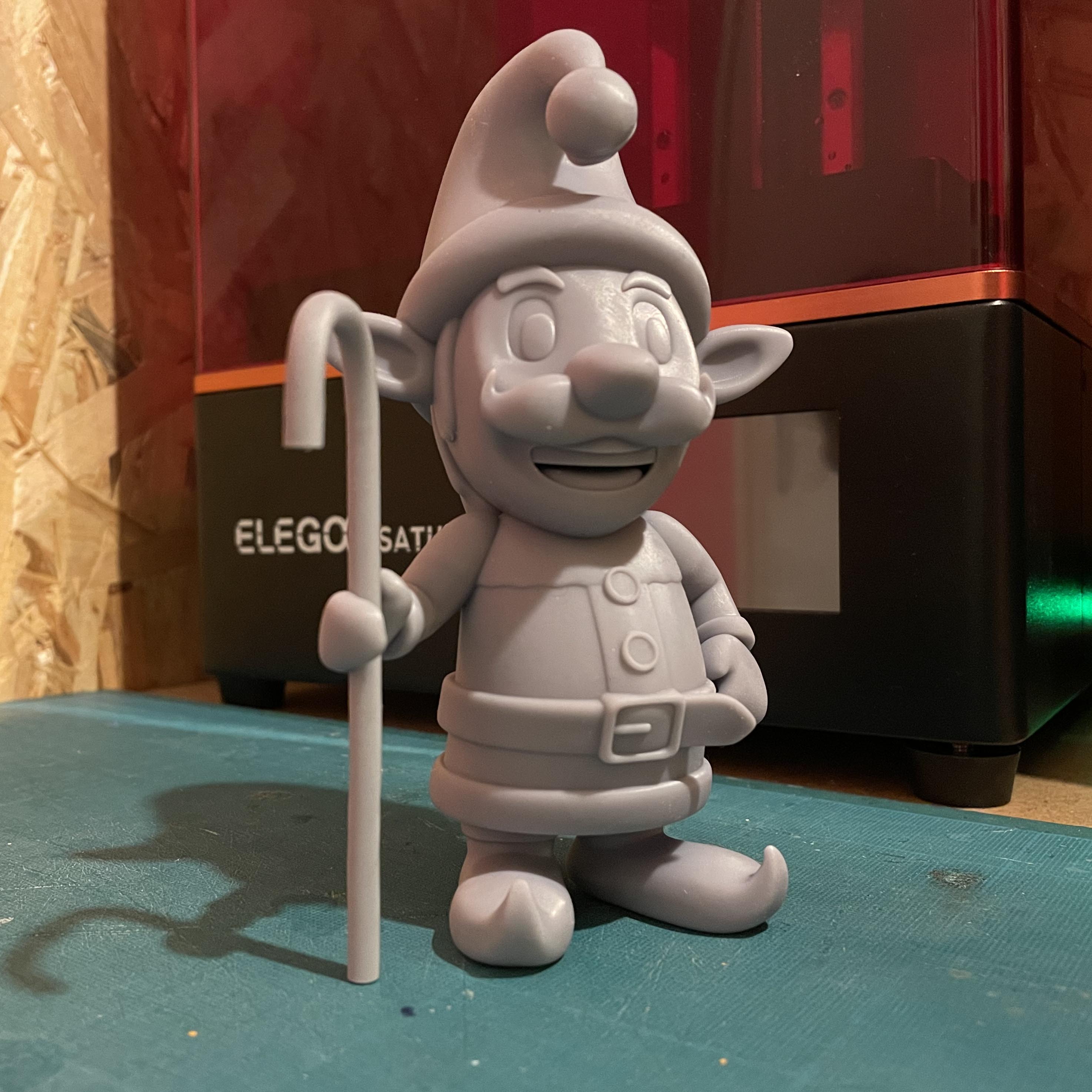 🎄 Christmas Elf・Free STL File for ・Cults