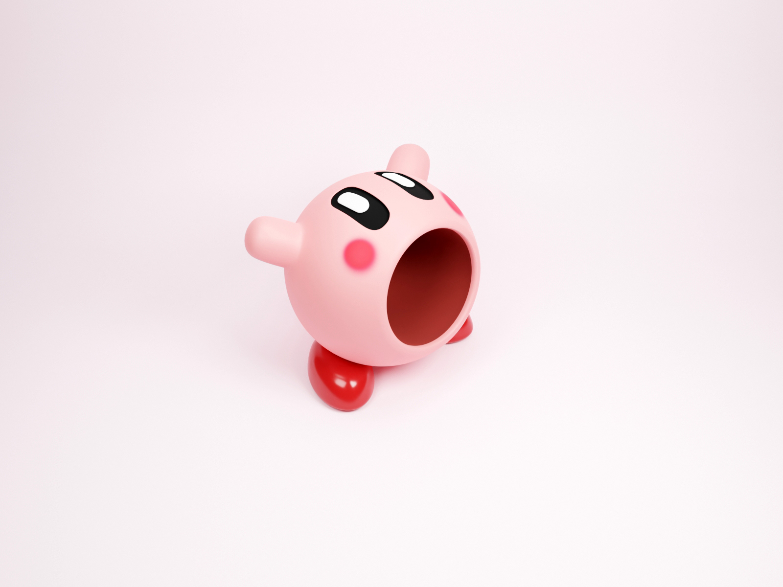 🎲 Kirby・Free STL File for ・Cults