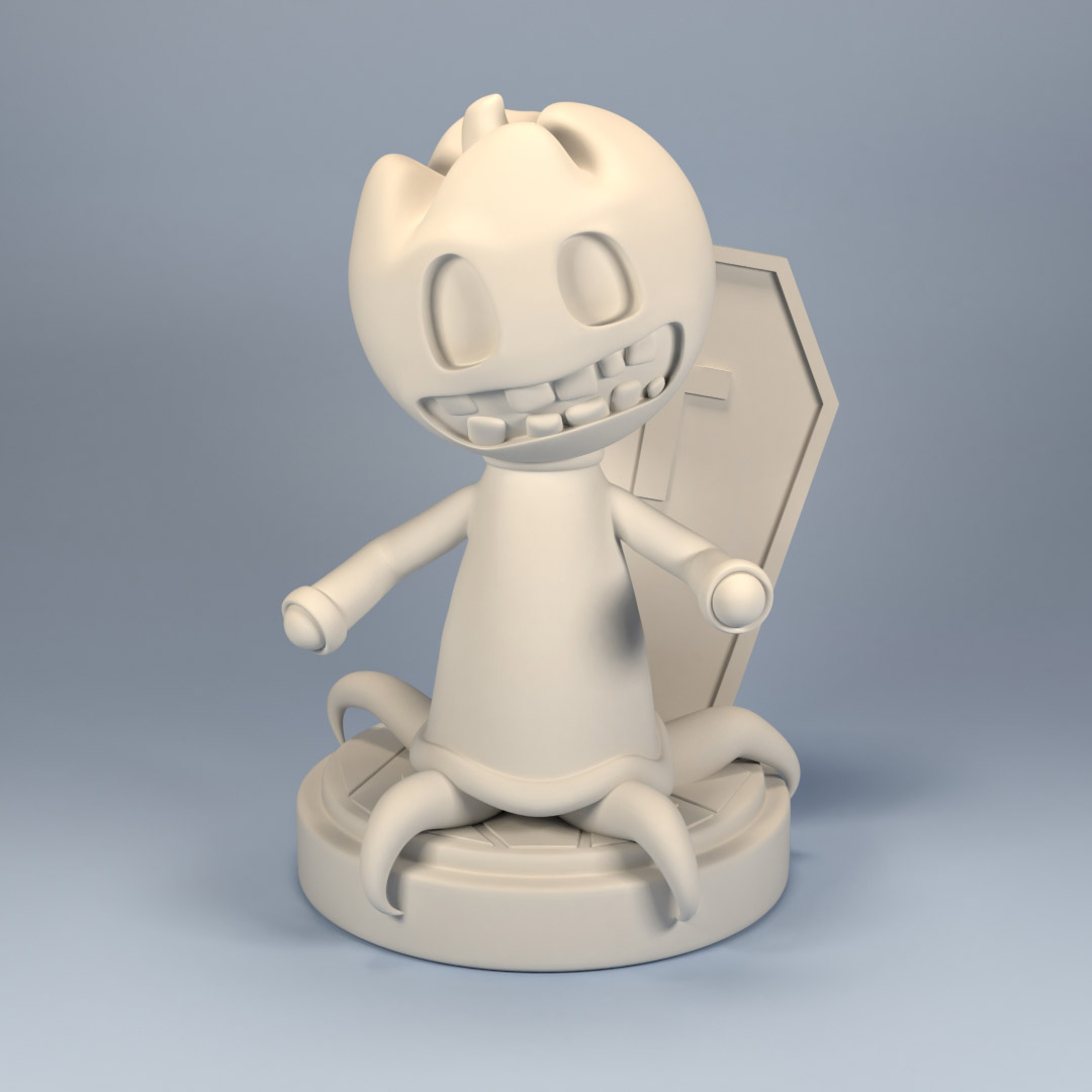 Free STL file Pumpkin Zombie 🎃・Template to download and 3D print・Cults