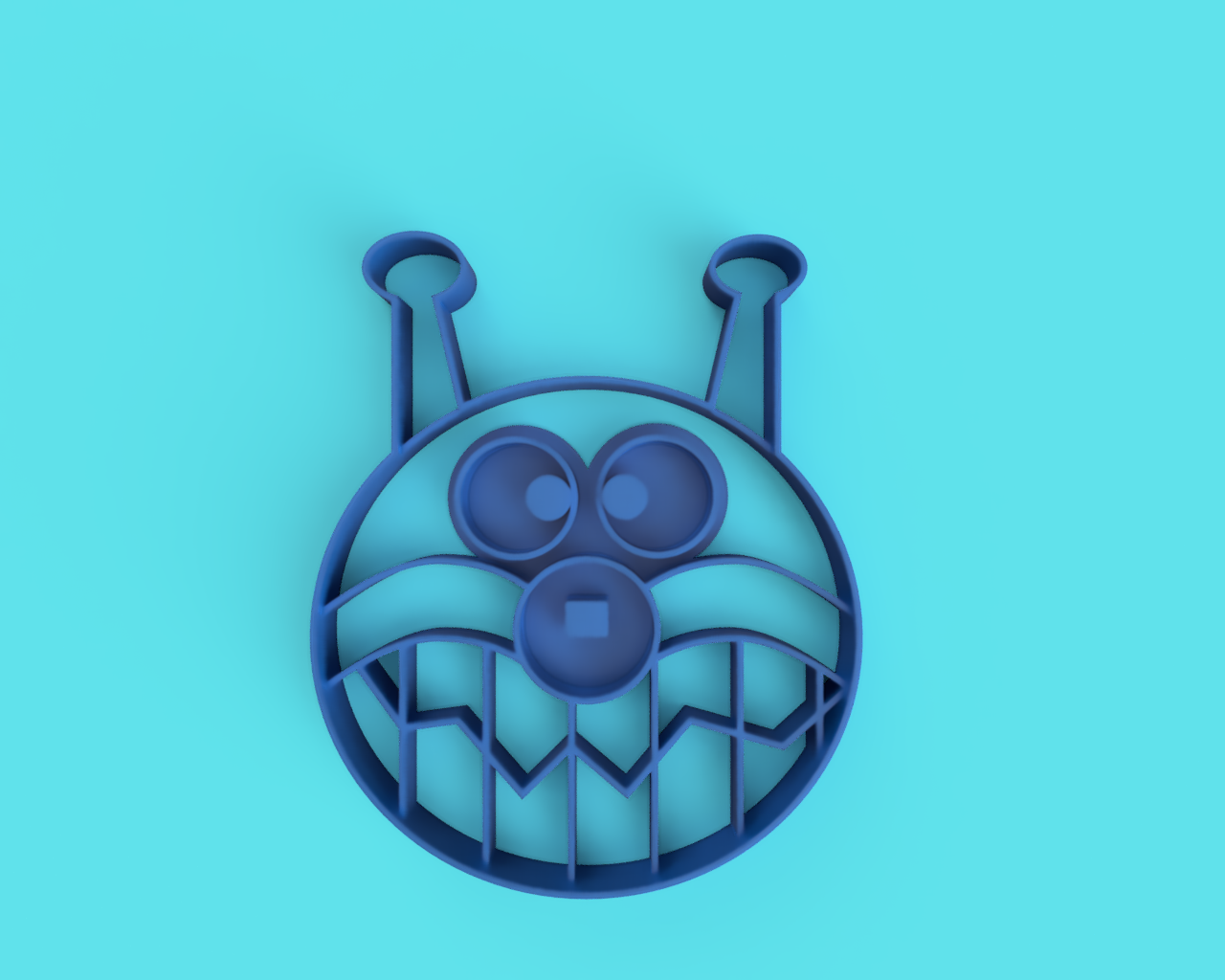 OBJ file PACK Anpanman! Cookie Cutter Mold 🍪 ・3D print object to ...