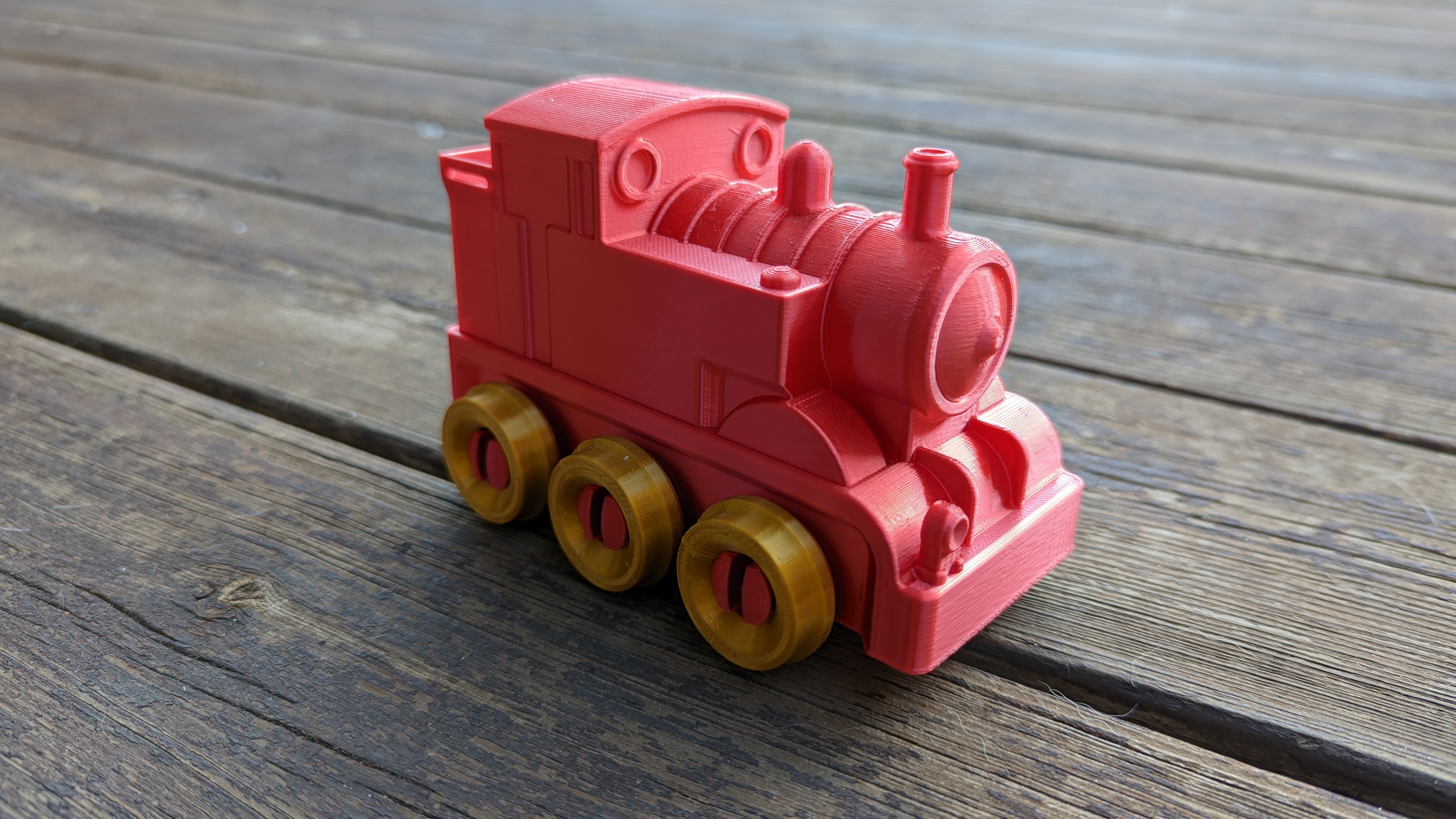 3D printing Train Engine • made with Flashforge Creator 3・Cults
