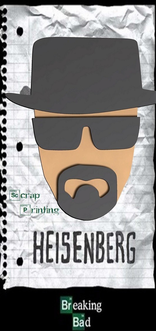 Archivo STL gratis Heisemberg (Breaking Bad) Bookmark 🔖 ・Objeto de ...