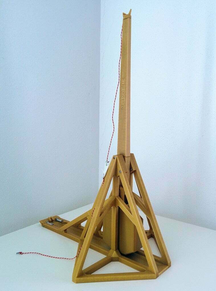 Free STL file Trebuchet 🎠 ・3D printable model to download・Cults