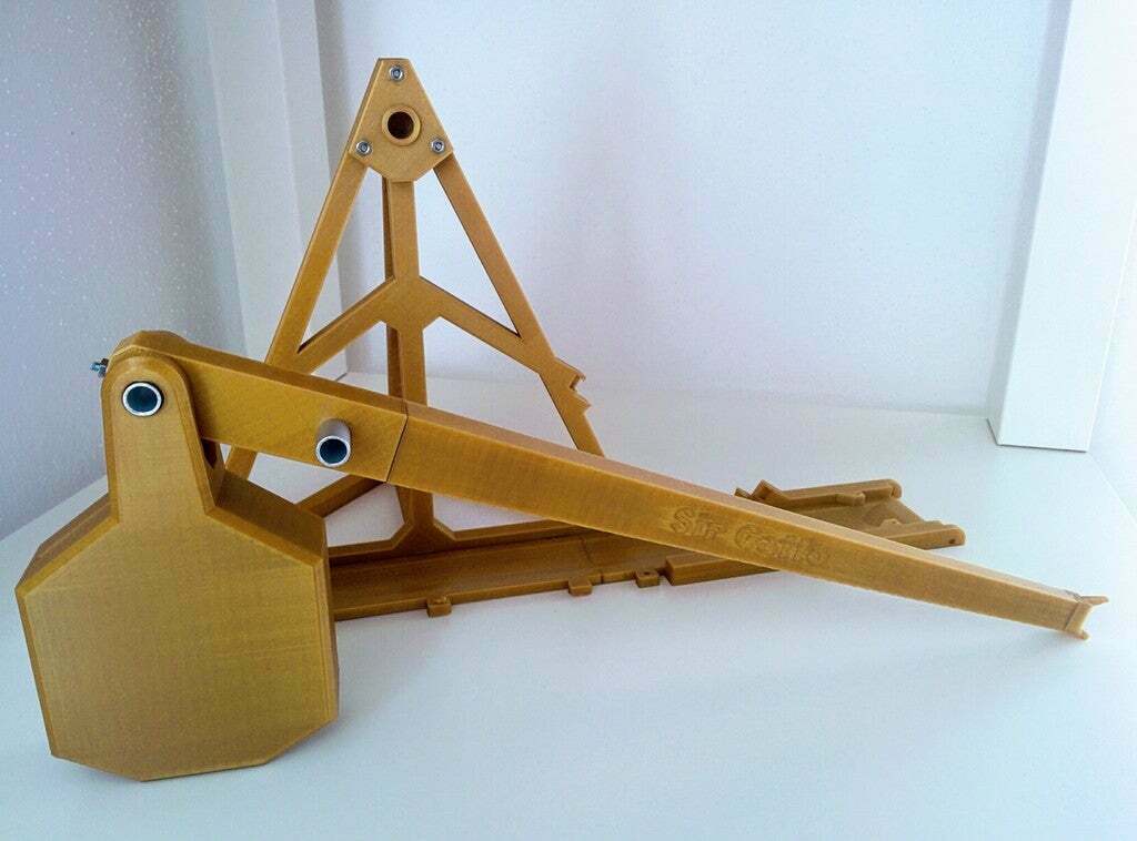 Free STL file Trebuchet 🎠 ・3D printable model to download・Cults