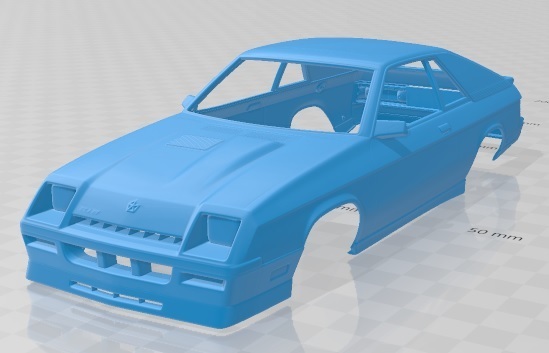 🚗 Charger L Body 1987 Printable Body Car・ 3D File for ・Cults
