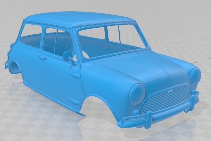 3D file Mini Cooper S 1965 Printable Body Car 🚗 ・Template to download ...