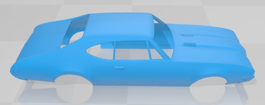 🚗 Oldsmobile 442 Cutlass Printable Body Car・ 3D File for ・Cults