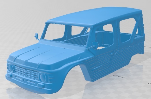 STL file Citroen Mehari Printable Body Car 🚗 ・Model to download and 3D ...