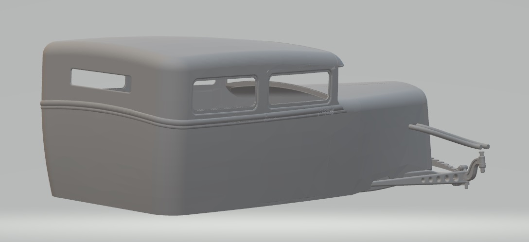 STL file Hot Rod Sedan Printable Body Car 🥵 ・3D printer design to ...