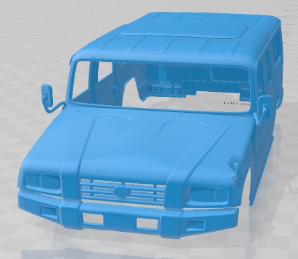 Fichier 3D Toyota Mega Cruiser BXD20 1996 Carrosserie Imprimable ...