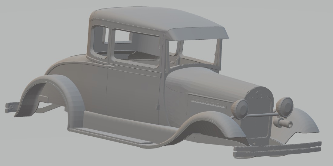 Archivo STL Model A Printable Body Car 🚗 ・Diseño de impresión en 3D ...