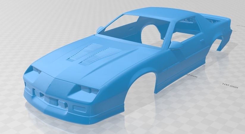 🚙 Chevrolet Camaro 1990 Printable Body Car・ STL File for ・Cults