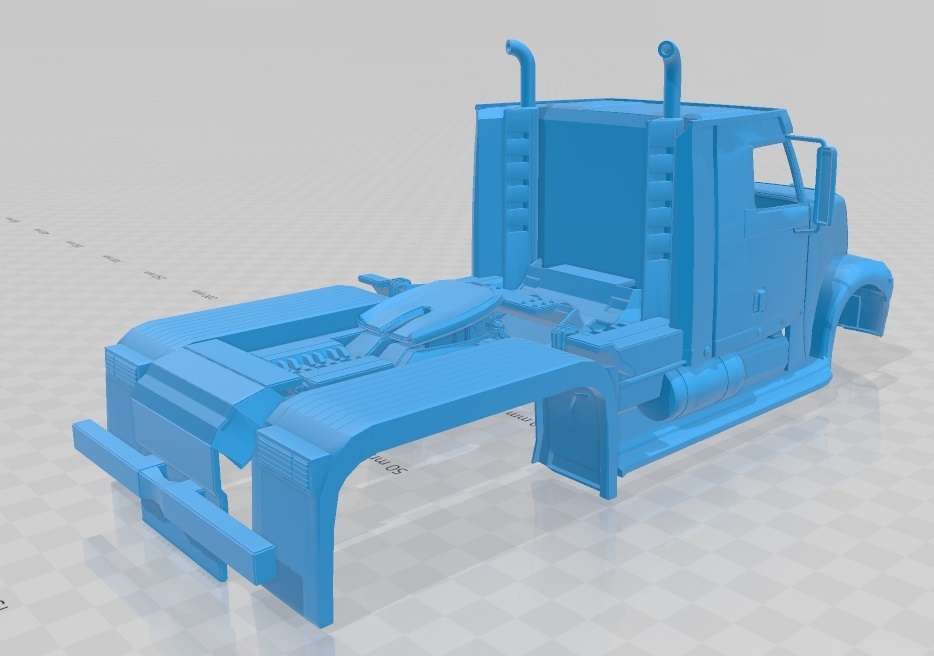 🚜 Tractor Trailer Printable Truck・ STL File for ・Cults