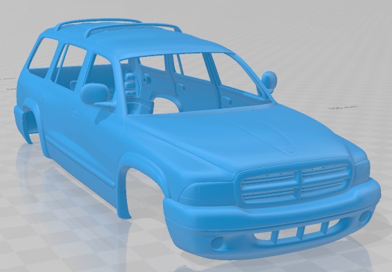 3D file Dodge Durango 1997 Printable Body Car 🚗 ・Template to download ...