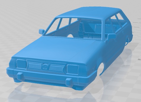 3D file Subaru Leone Estate 1978 Printable Body Car 🚗 ・3D printing ...
