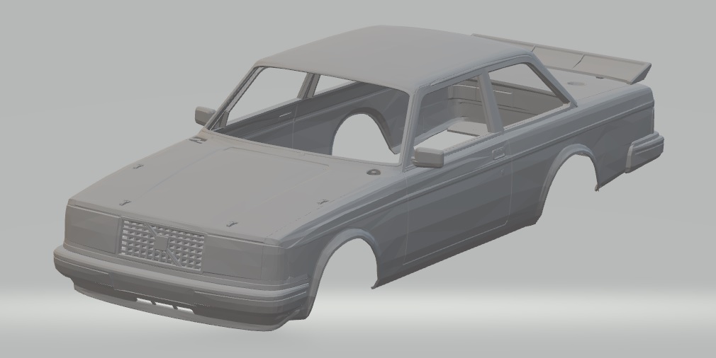 STL file Volvo 240 Turbo Printable Body Car 🚗 ・3D printing model to ...