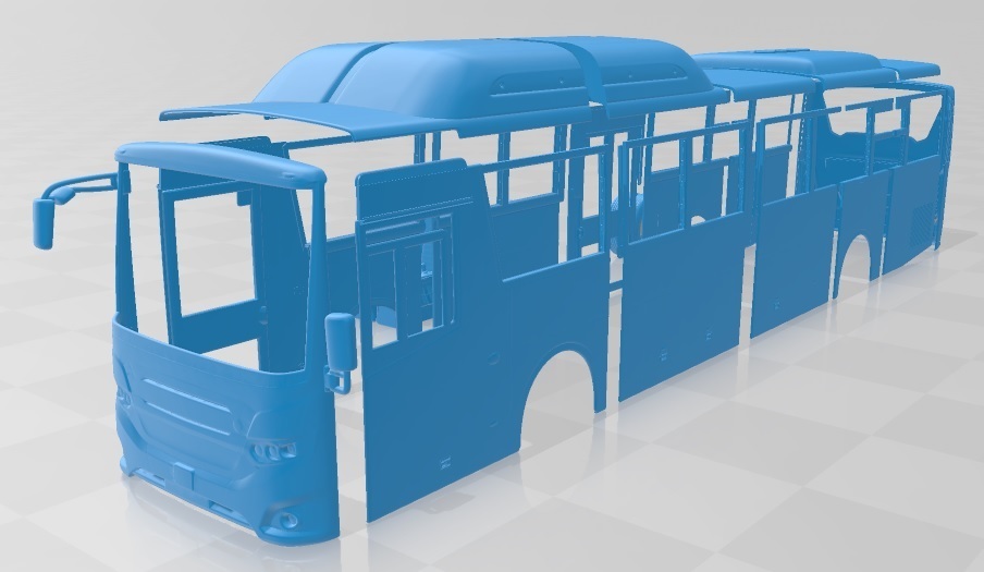 🚌 Scania Interlink Bus 2015 Printable・ 3D File for ・Cults
