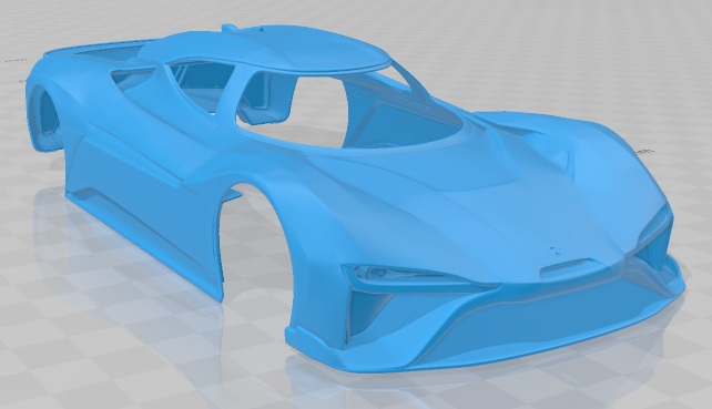 3D file NIO EP9 2017 Printable Body Car 🚗・3D printer model to download・Cults