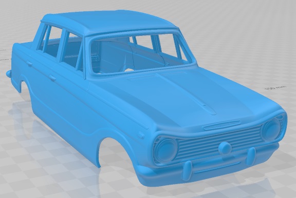 Fichier 3D Standard Gazel 1971 Carrosserie imprimable 🚗・Objet ...