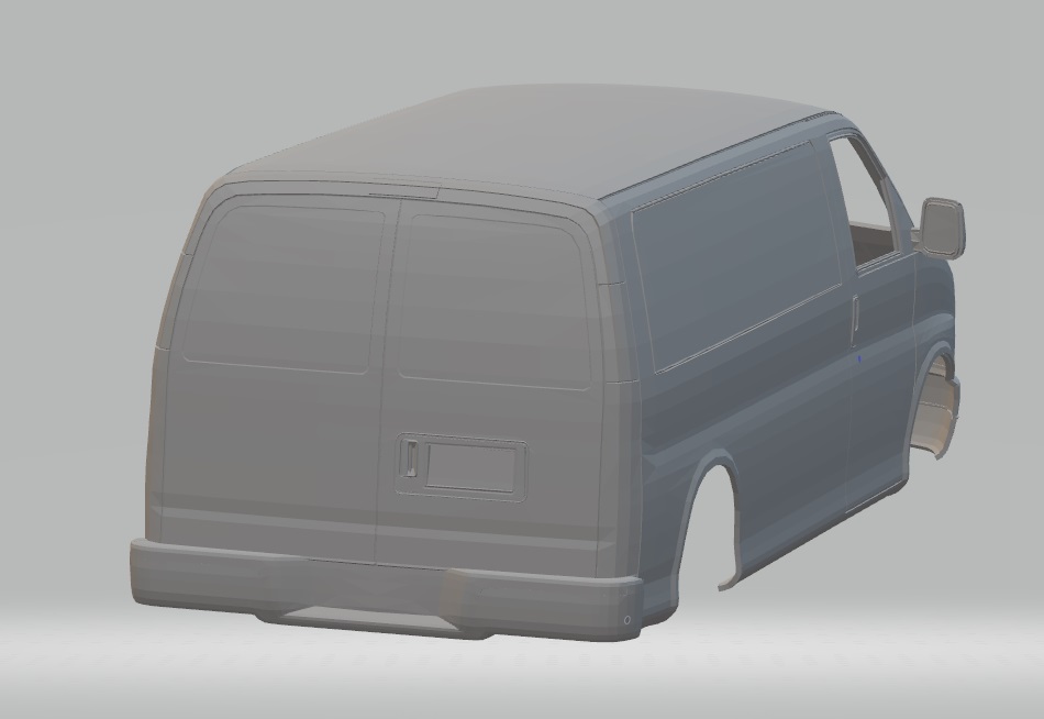 STL file Savannah Cargo Printable Body Van 🚐 ・3D print design to ...