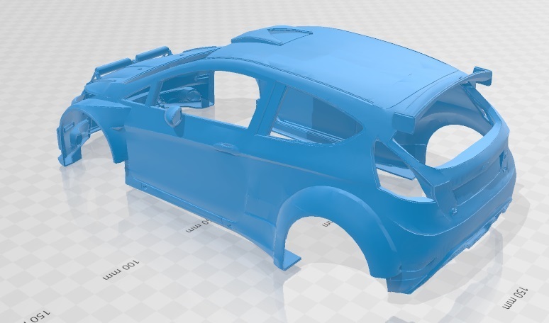 STL file Fiesta R5 Printable Body Car 🚗 ・Model to download and 3D print ...
