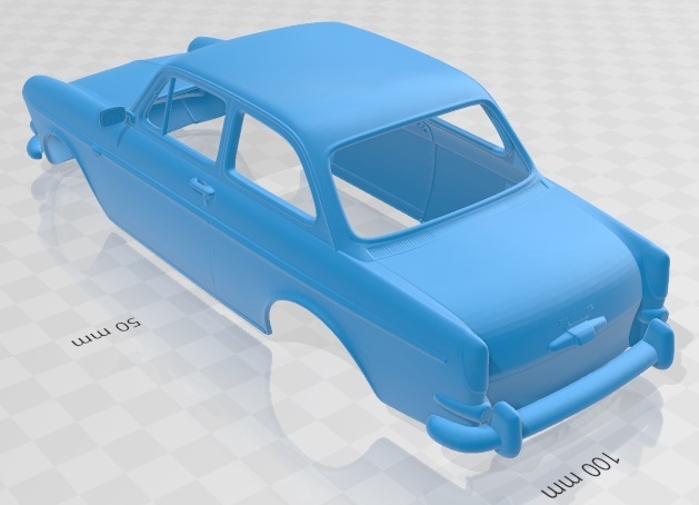 Archivo 3D Volkswagen 1500 Notchback 1961 Printable Body Car 🚗 ・Plan ...